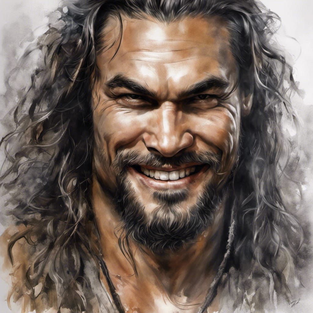 Jason Momoa - AI Generated Artwork - NightCafe Creator
