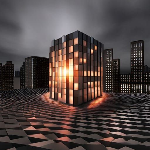 Multi-Dimensional Palace - AI Generated Artwork - NightCafe Creator