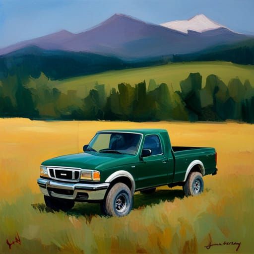 02 Ford Ranger - AI Generated Artwork - NightCafe Creator