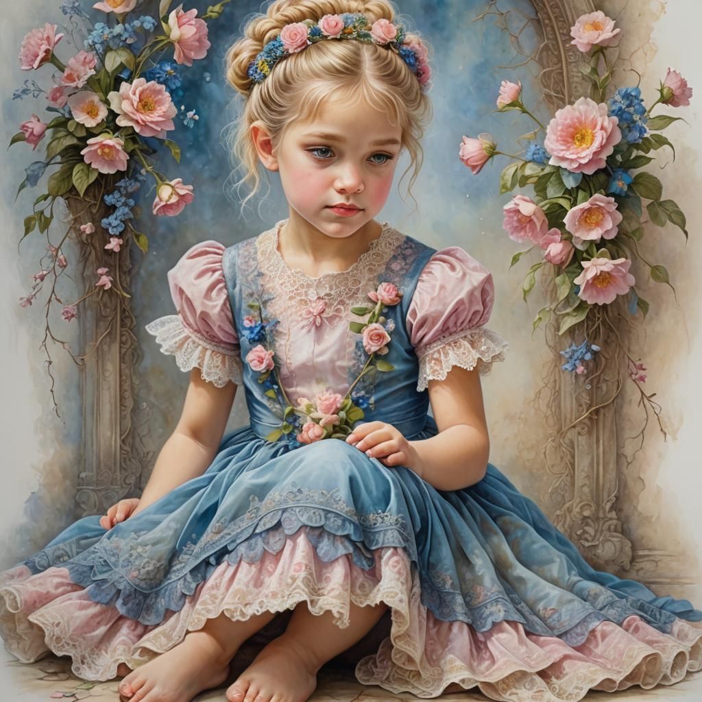 Victorian girl 1 - AI Generated Artwork - NightCafe Creator