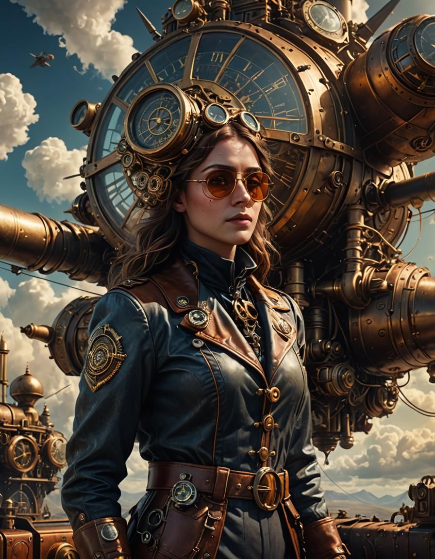 Steampunk Sunday 4 - AI Generated Artwork - NightCafe Creator