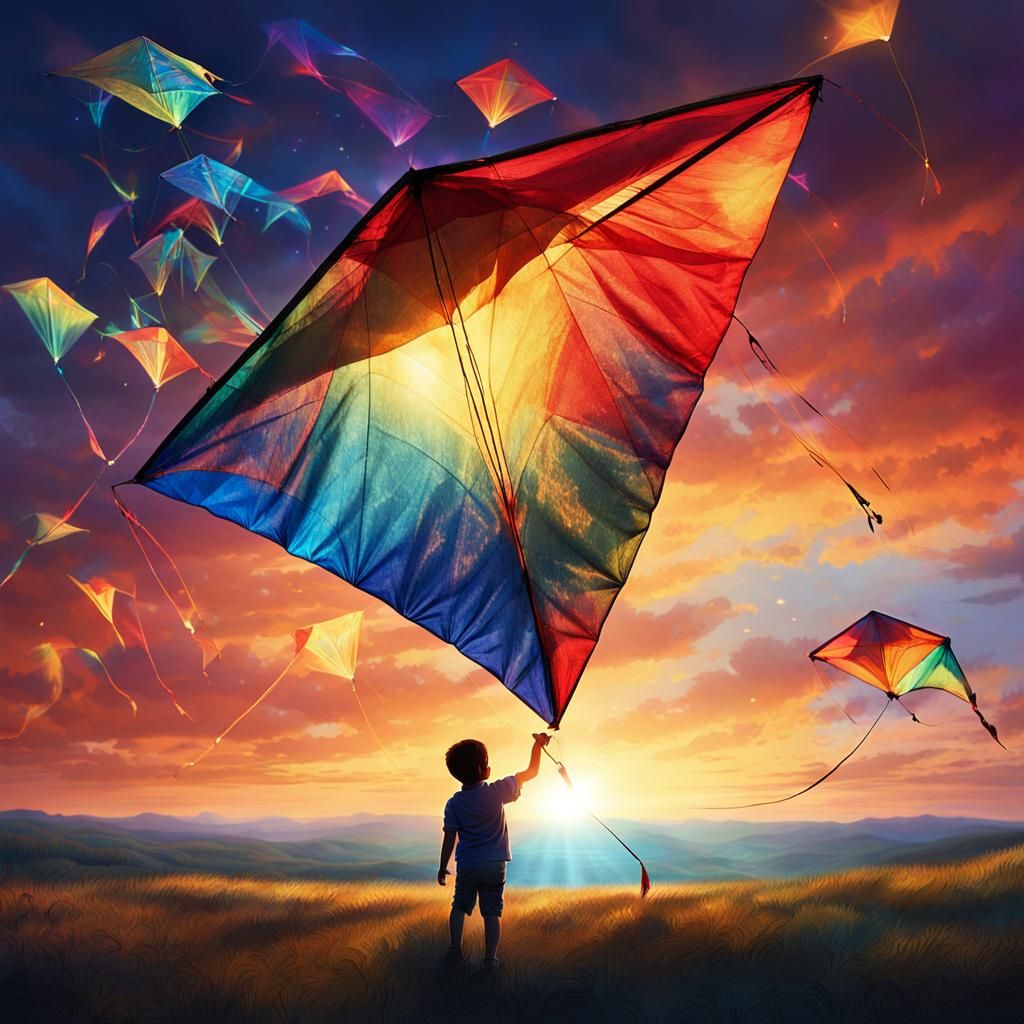 My Kite - AI Generated Artwork - NightCafe Creator