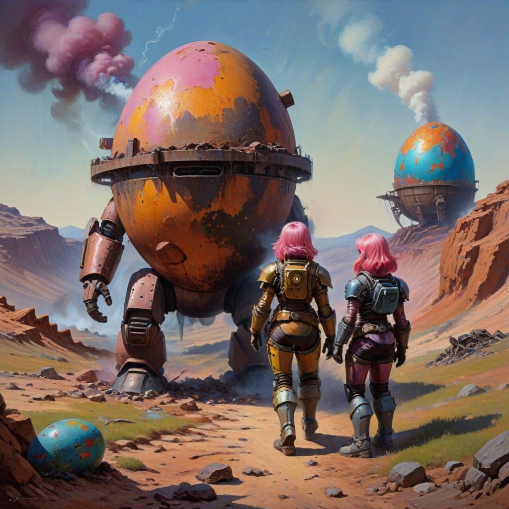 Meeting the Cybegg - Cyborg Goddesses Encounter Ancient Cosm...