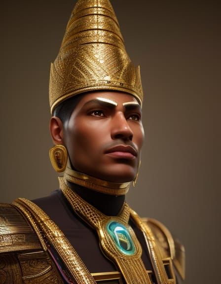Ruler of the Ancient Egypt - AI Generated Artwork - NightCafe Creator