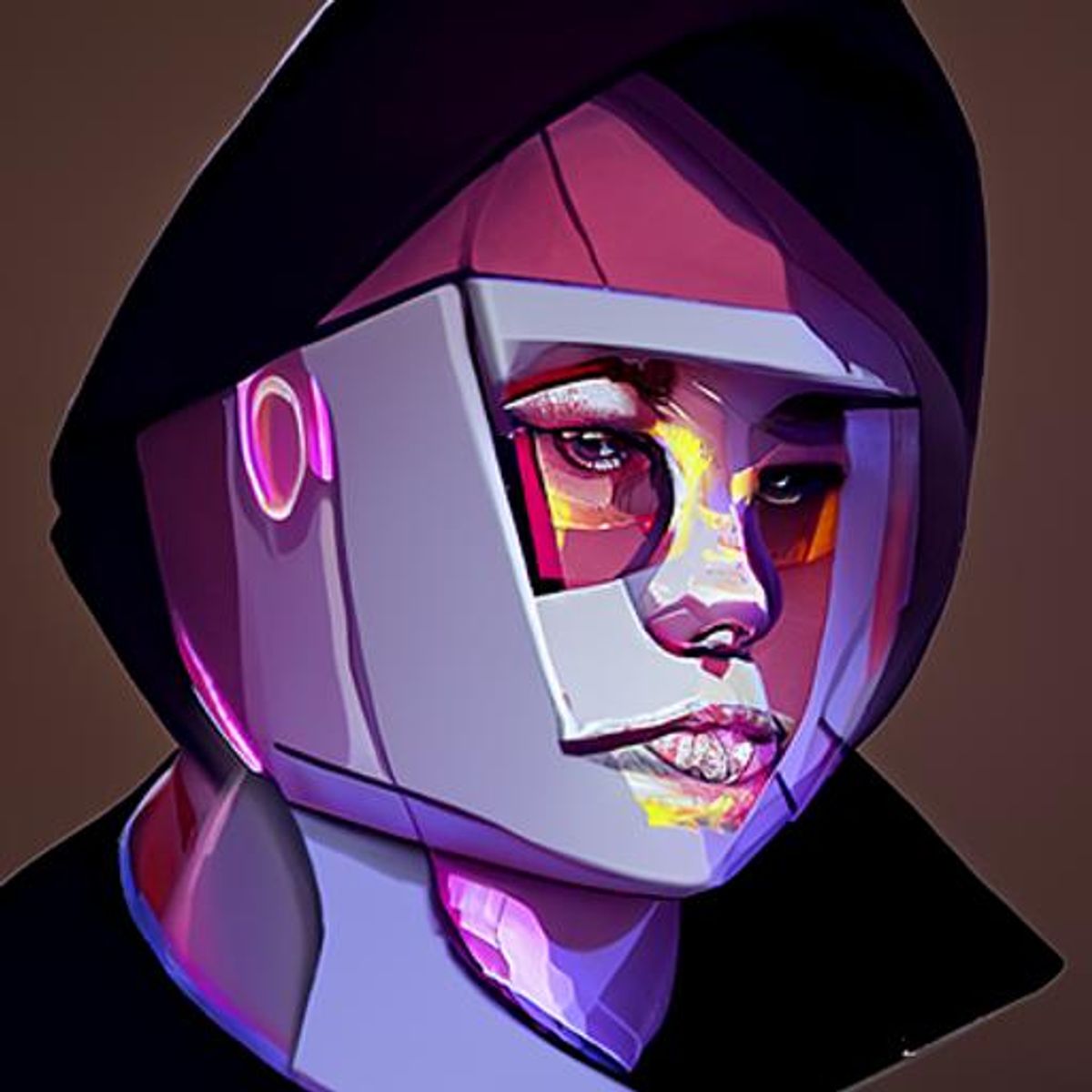 it bimbofied my robot - AI Generated Artwork - NightCafe Creator