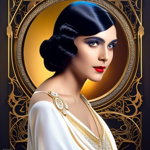 Glamour Girl - AI Generated Artwork - NightCafe Creator