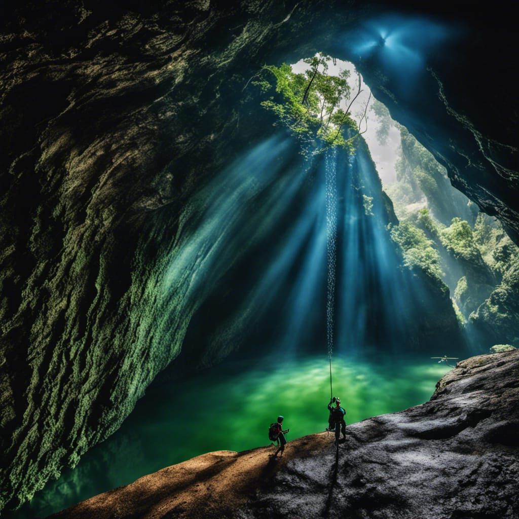 Exploring the Abyss, a perfect holiday. - AI Generated Artwork ...