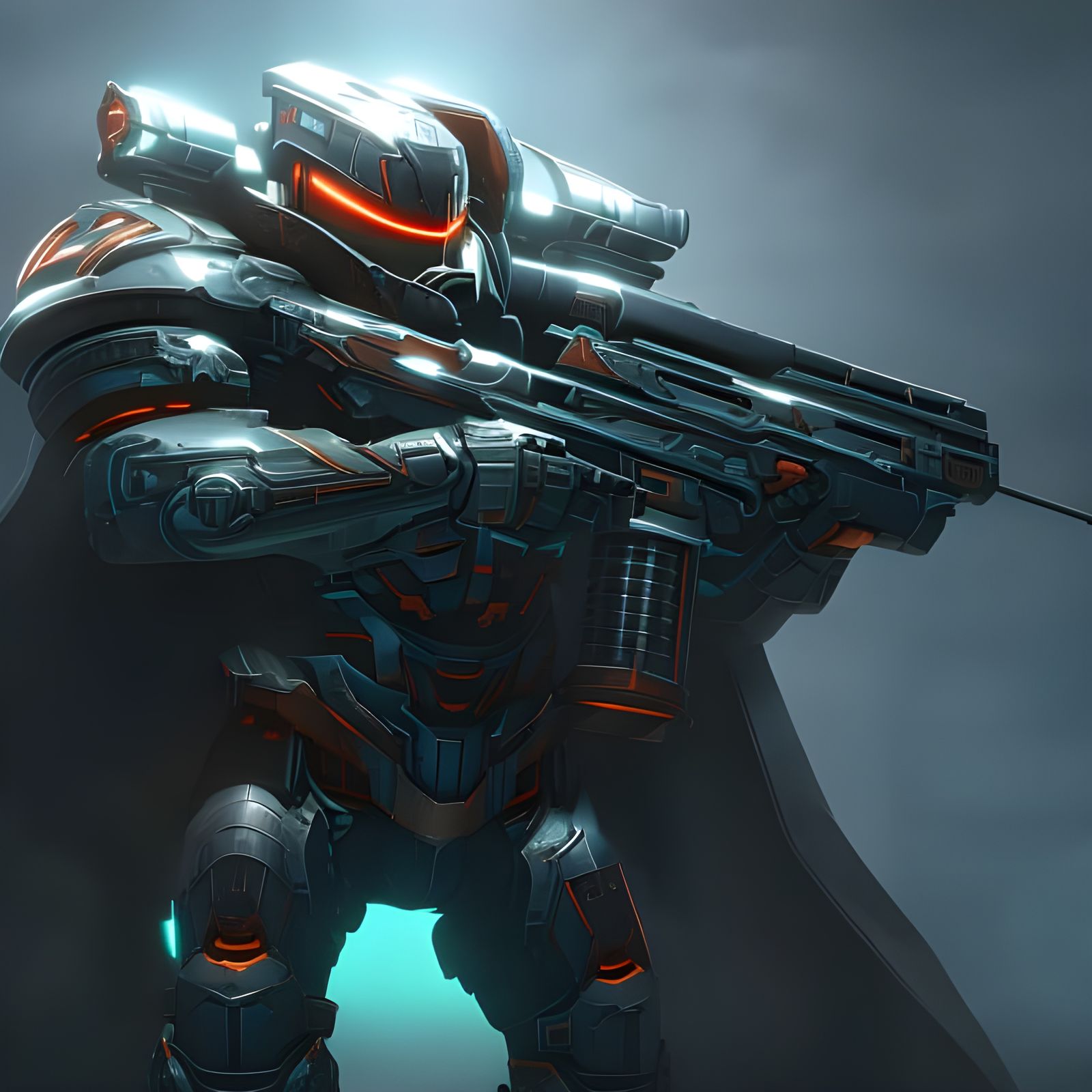 "Protection Unit X2545 at your Service" - AI Generated Artwork ...