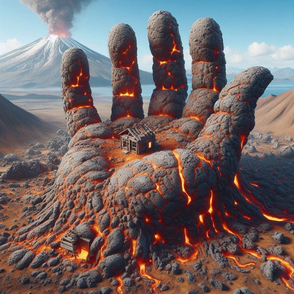 Scorched Refuge - AI Generated Artwork - NightCafe Creator