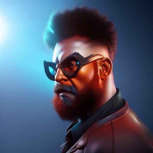 Mad Scientist with Weird Goggles - AI Generated Artwork - NightCafe Creator