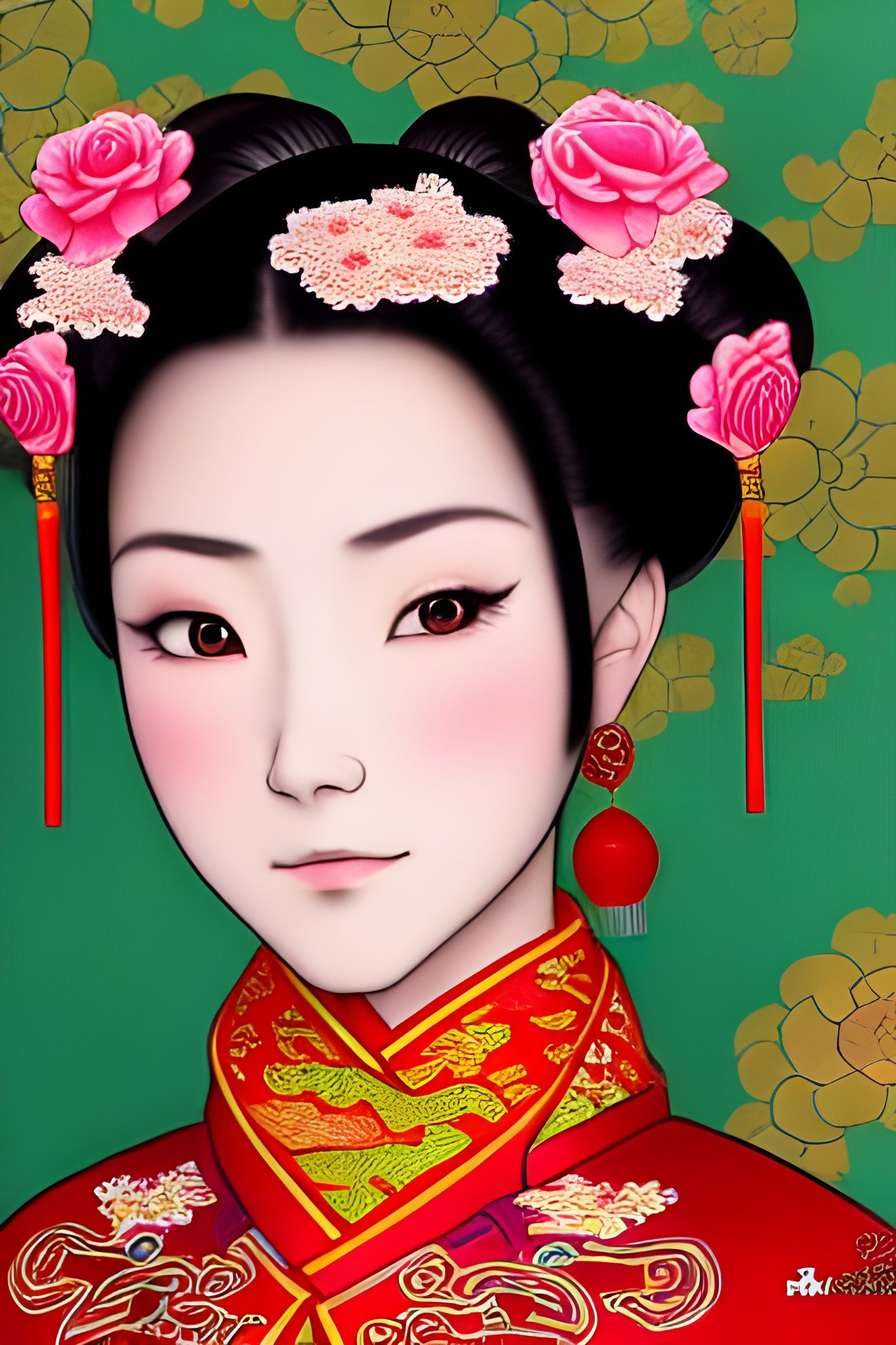 Li Yelan's Wedding Day (Cardcaptor Sakura) - AI Generated Artwork ...