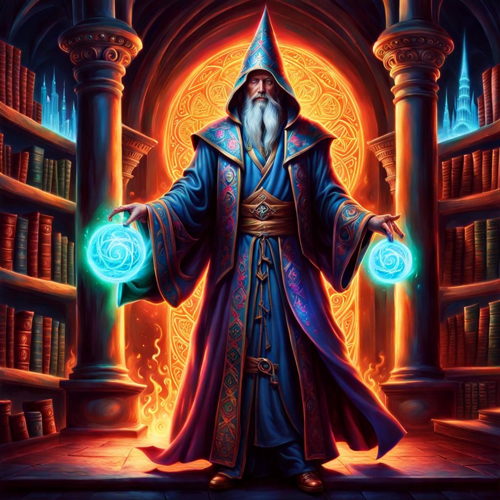 Wizard - AI Generated Artwork - NightCafe Creator