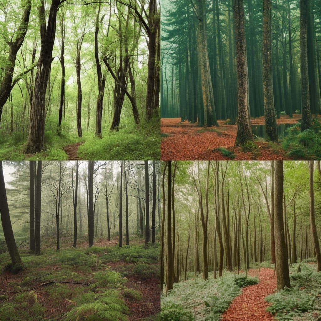 Forest - AI Generated Artwork - NightCafe Creator