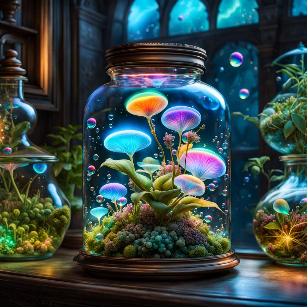 Magical plant - AI Generated Artwork - NightCafe Creator