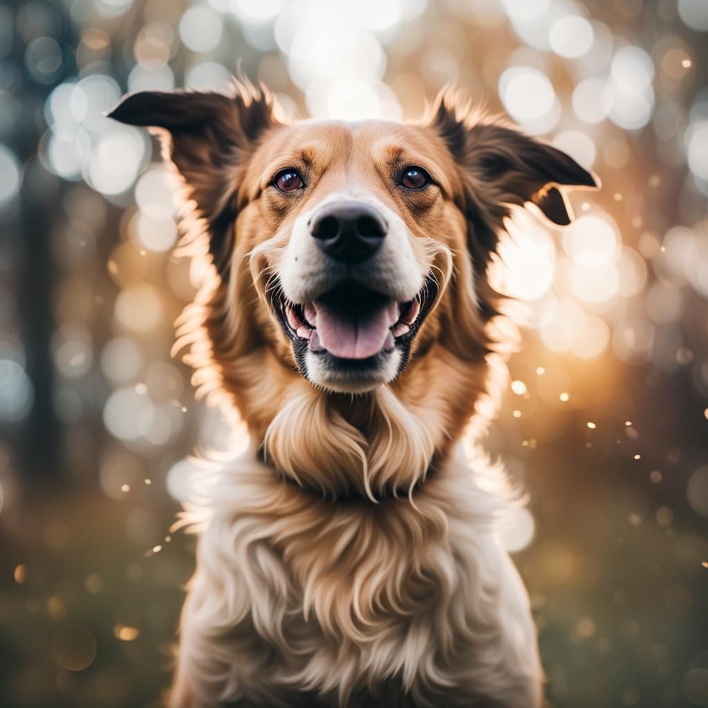 Happy Dog - AI Generated Artwork - NightCafe Creator