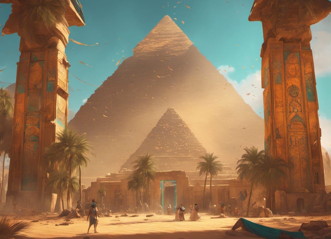 Egypt - AI Generated Artwork - NightCafe Creator