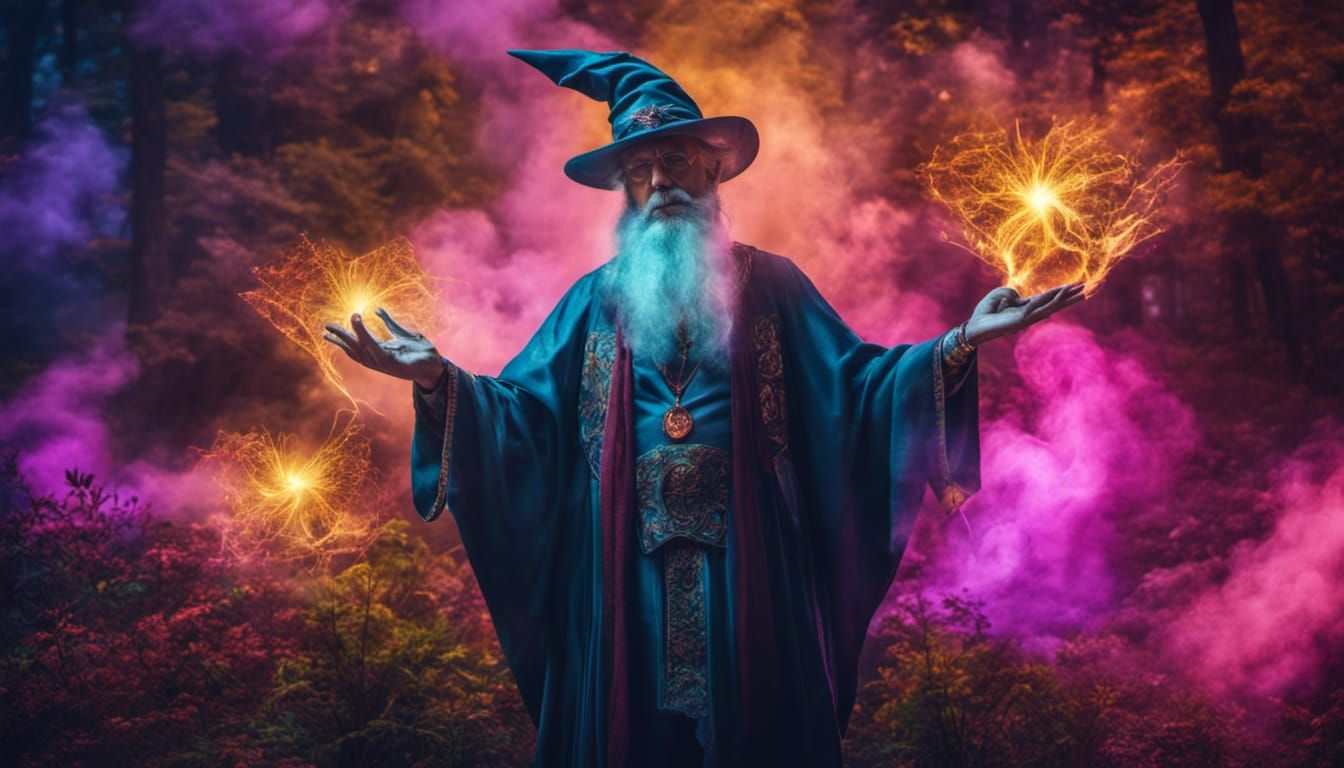 Magical Wizard - AI Generated Artwork - NightCafe Creator