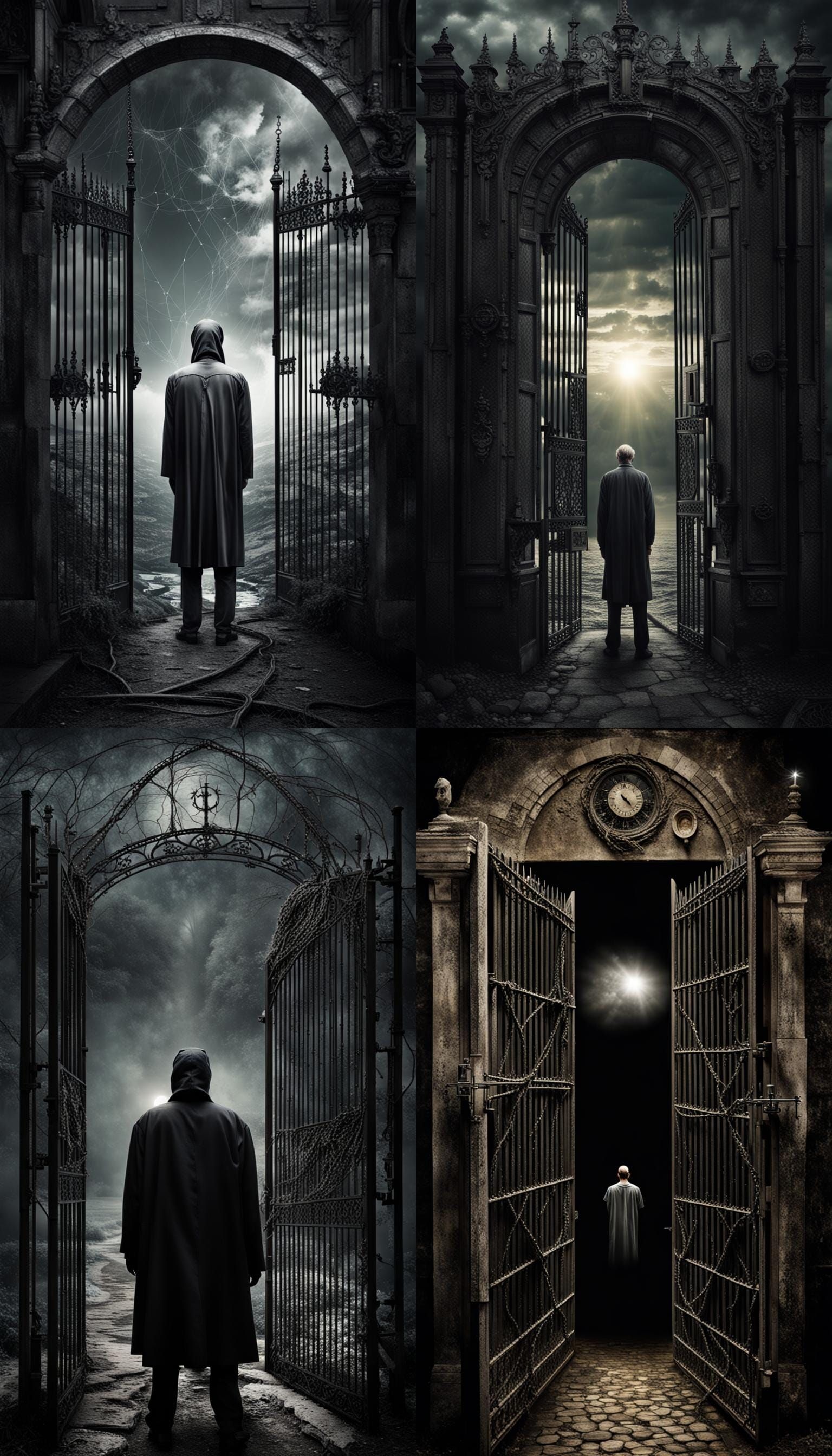 Minds Trapped Beyond 2 - AI Generated Artwork - NightCafe Creator