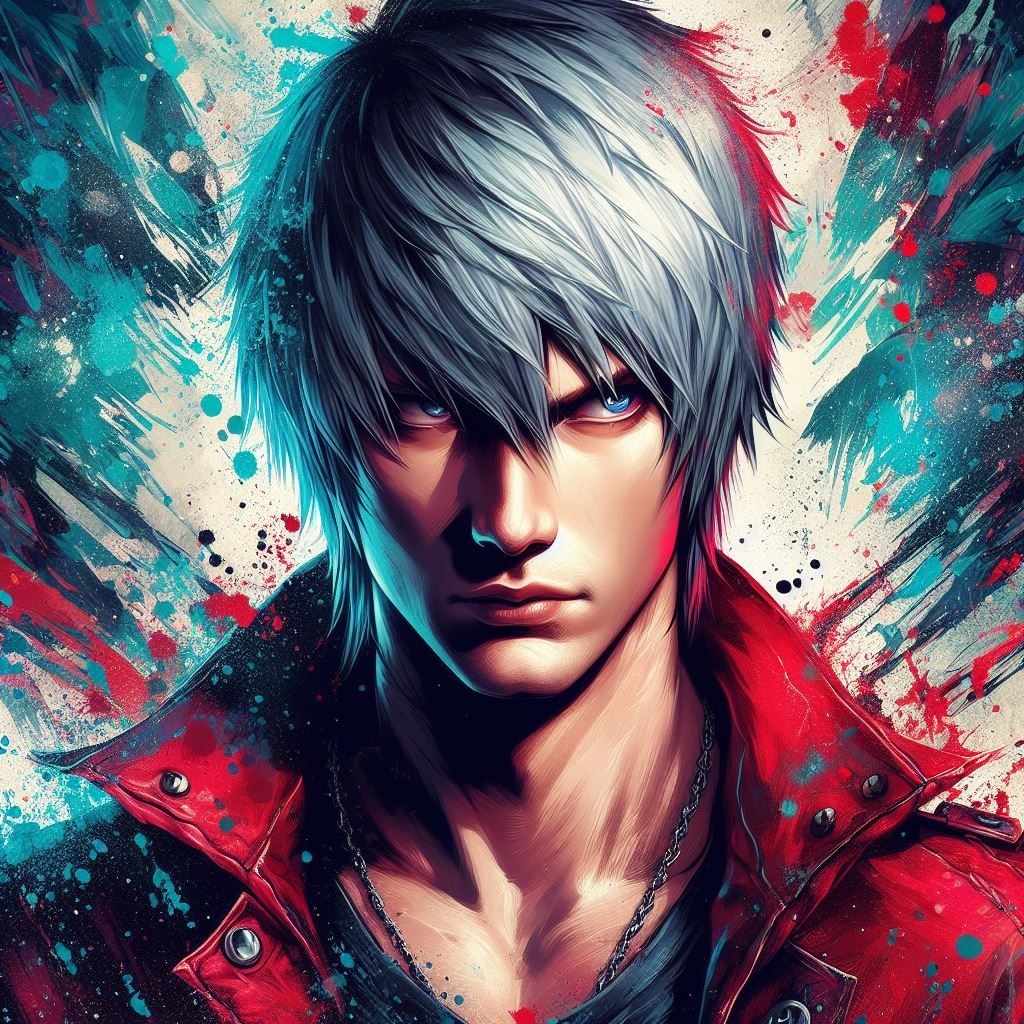 Dante - from Devil May Cry - AI Generated Artwork - NightCafe Creator