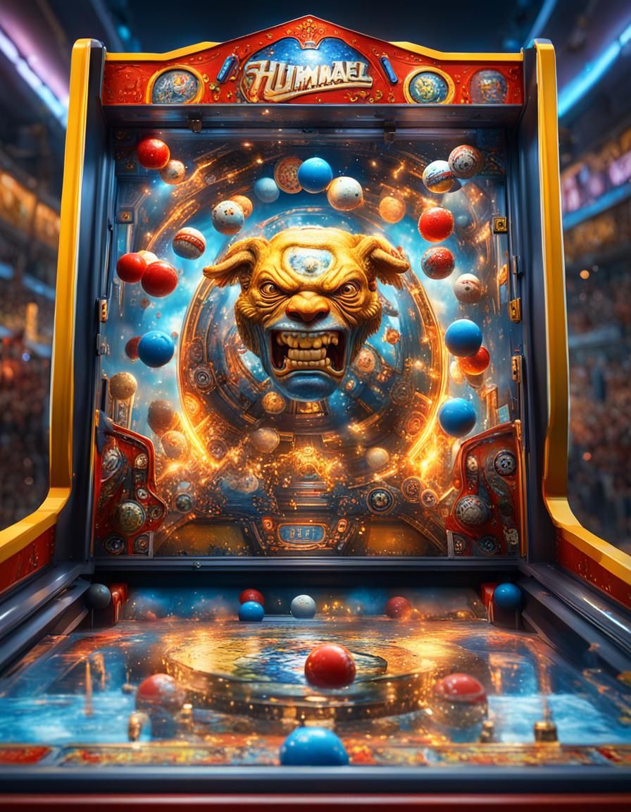 Our other pinball machine is a dog! - AI Generated Artwork - NightCafe ...
