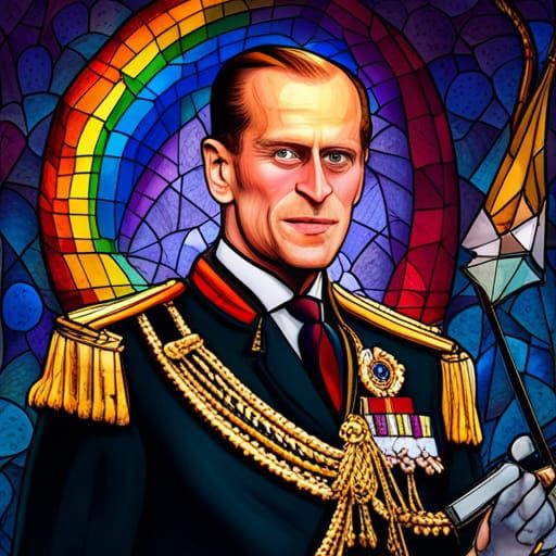 Prince Philip - AI Generated Artwork - NightCafe Creator