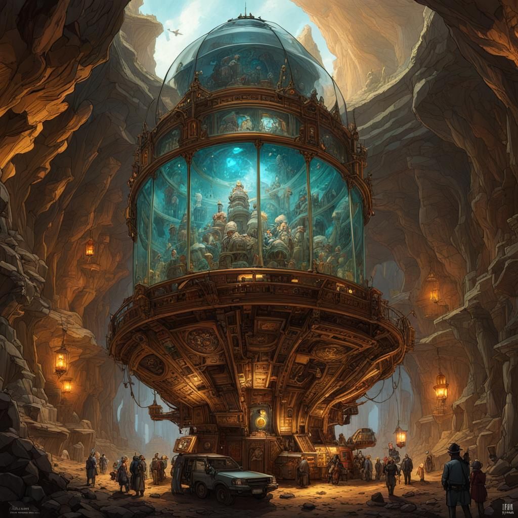 Cave Lab - AI Generated Artwork - NightCafe Creator