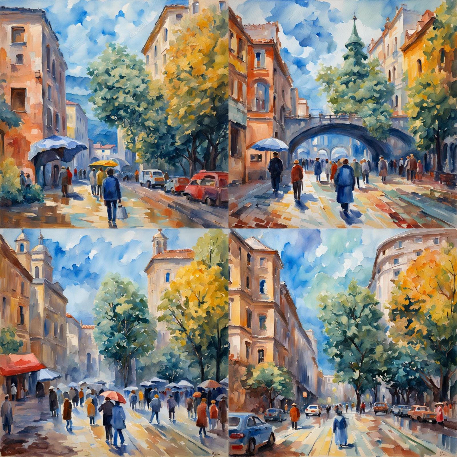 Scenes Within Scenes - AI Generated Artwork - NightCafe Creator