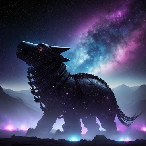 Dogosaurus Rex - AI Generated Artwork - NightCafe Creator