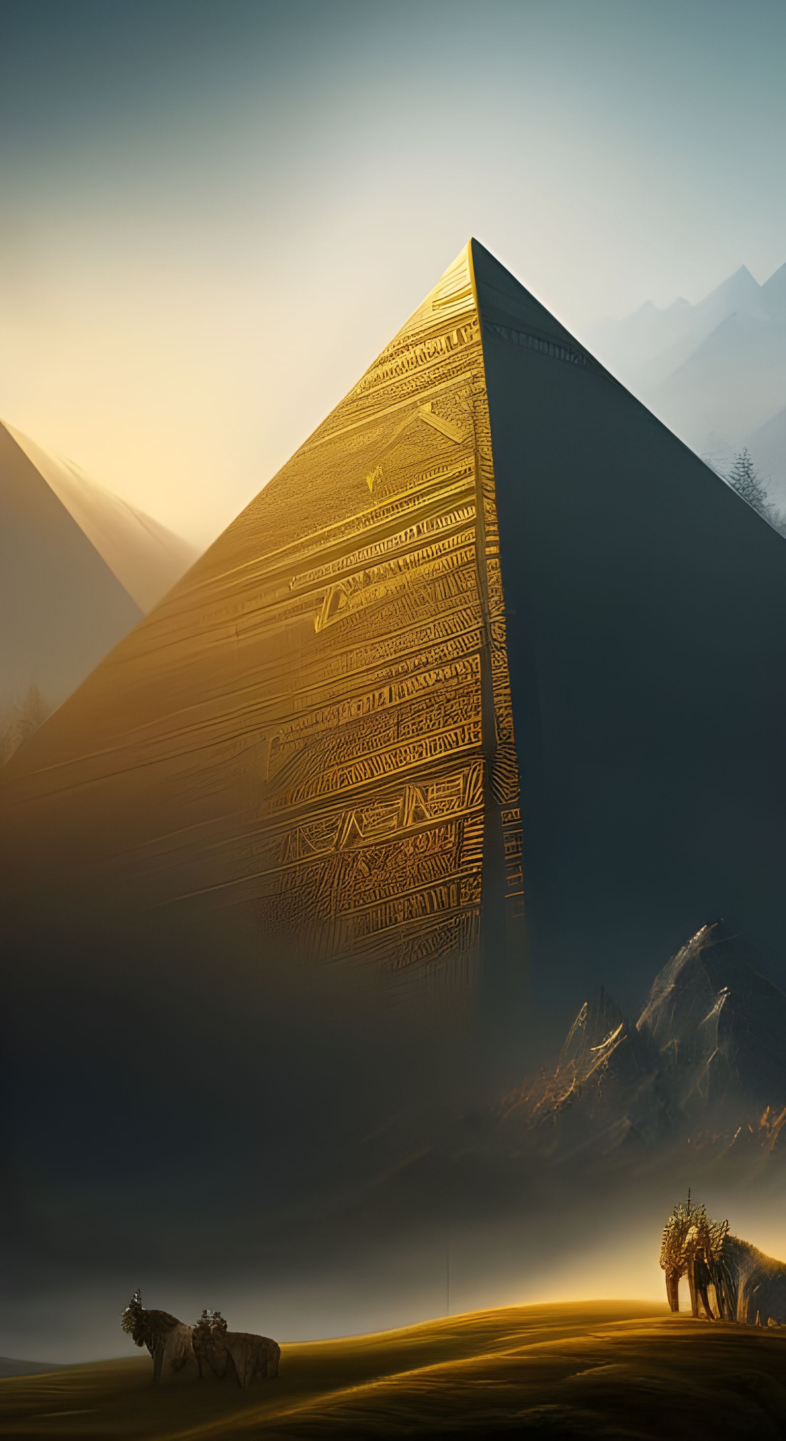 The Pyramid - AI Generated Artwork - NightCafe Creator