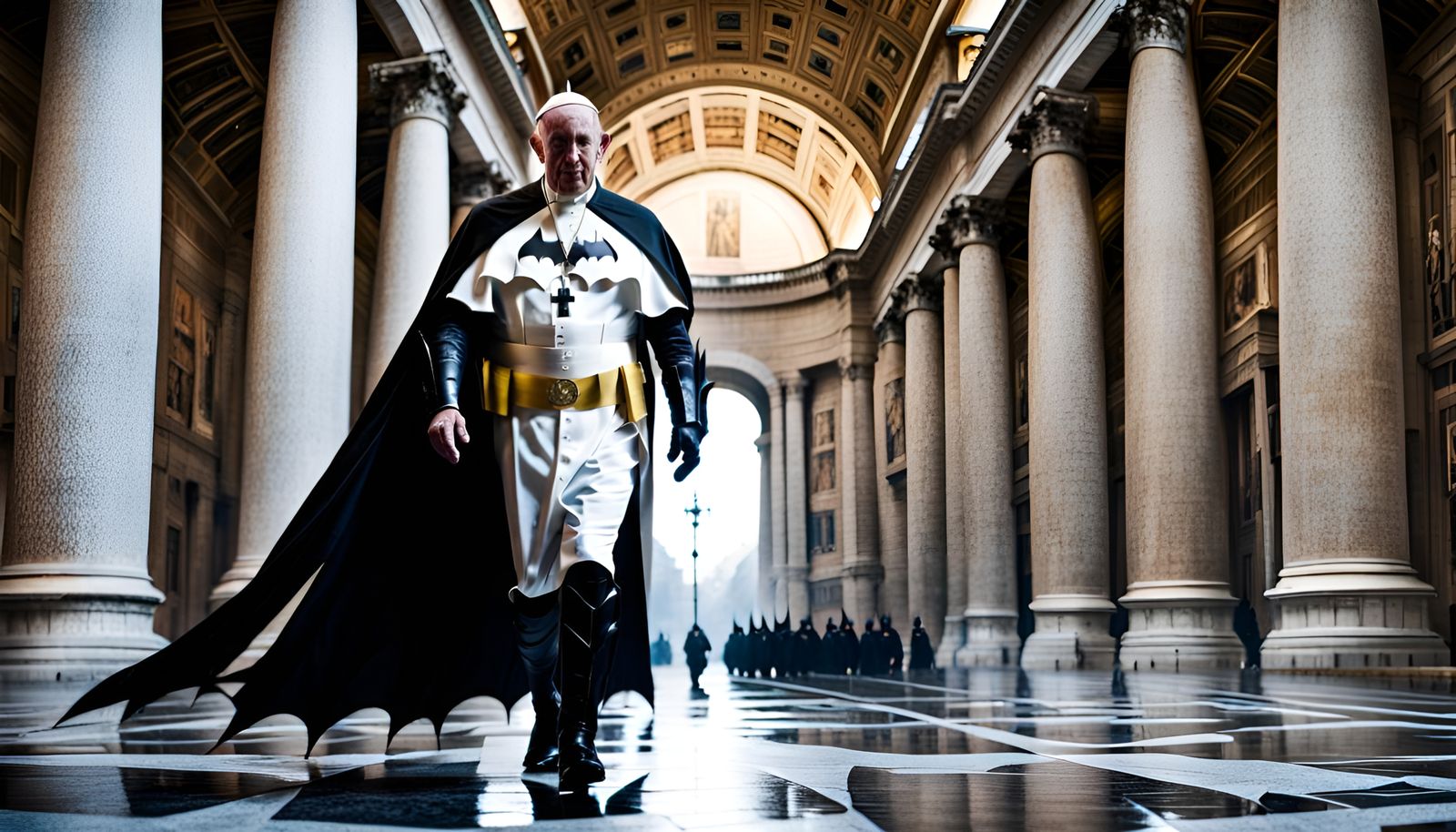 BatPope - AI Generated Artwork - NightCafe Creator