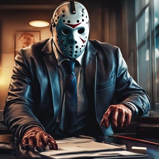 Corporate Jason - AI Generated Artwork - NightCafe Creator