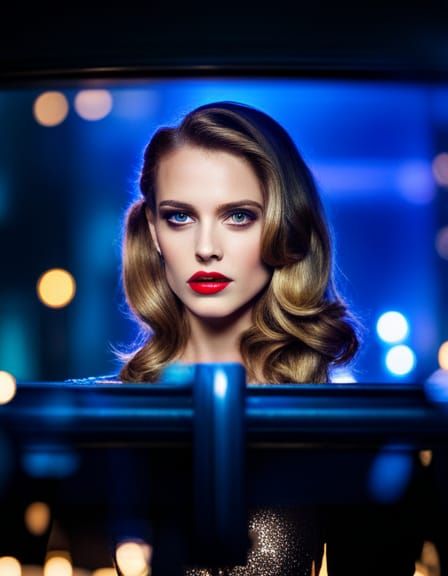 Wonderful Model,splendid face,top notch Lady, beautiful eyes and hair ...