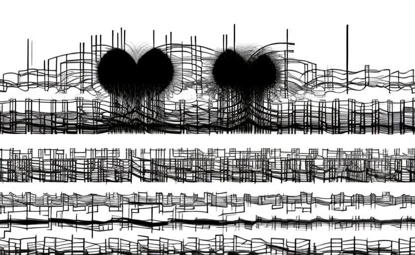 graphic music notation - AI Generated Artwork - NightCafe Creator