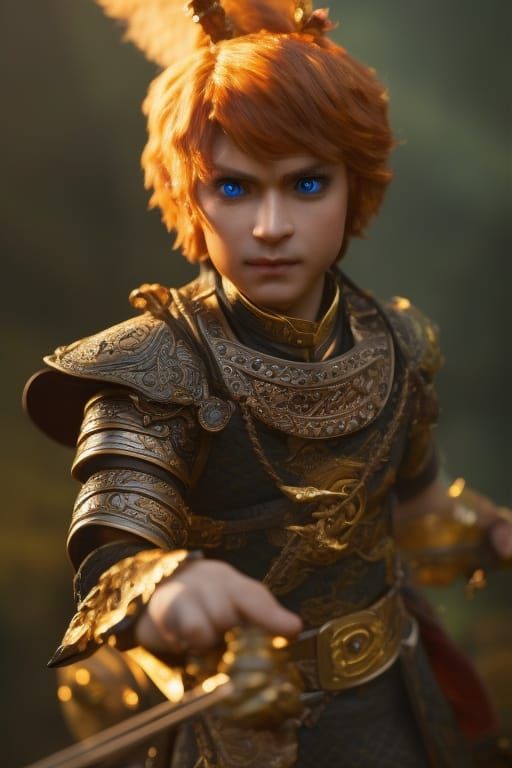 Halfling Cleric - AI Generated Artwork - NightCafe Creator