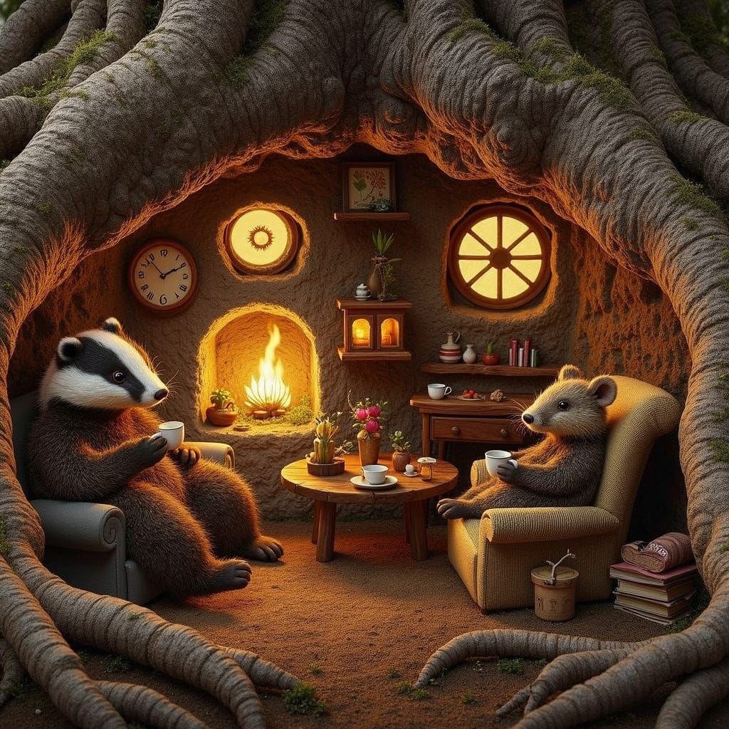 Cozy Underground Burrow - Cozy Underground Burrow