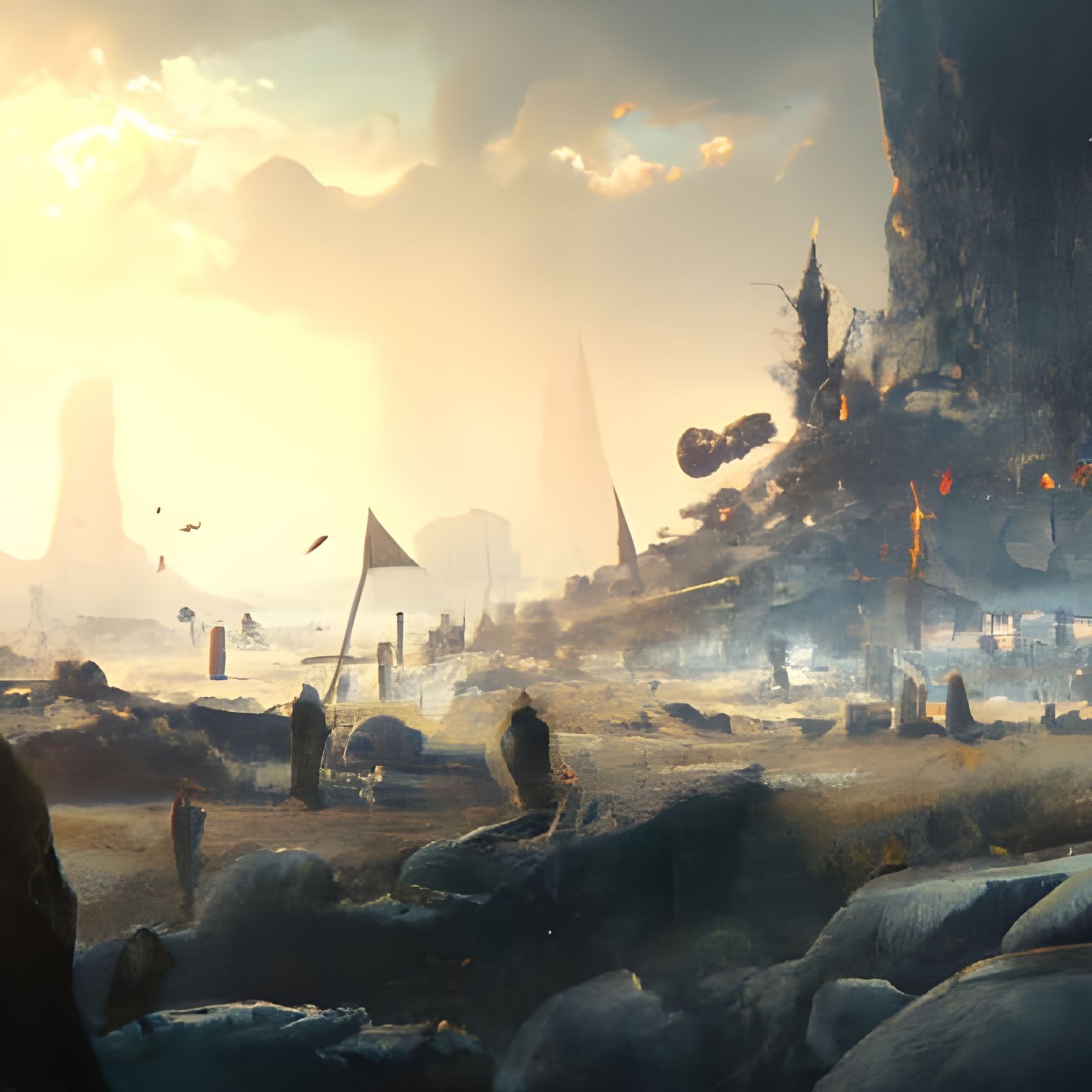 Battlefield - AI Generated Artwork - NightCafe Creator