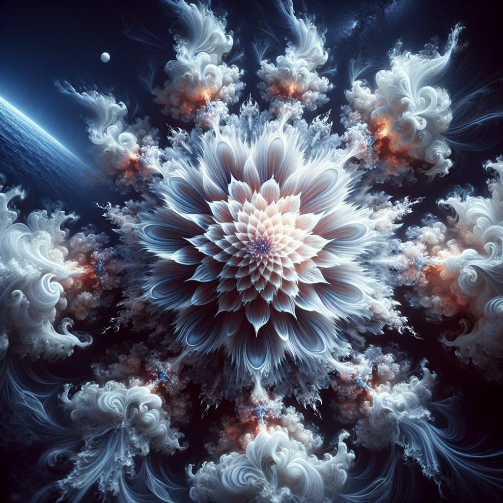 Playing with Fractals - AI Generated Artwork - NightCafe Creator