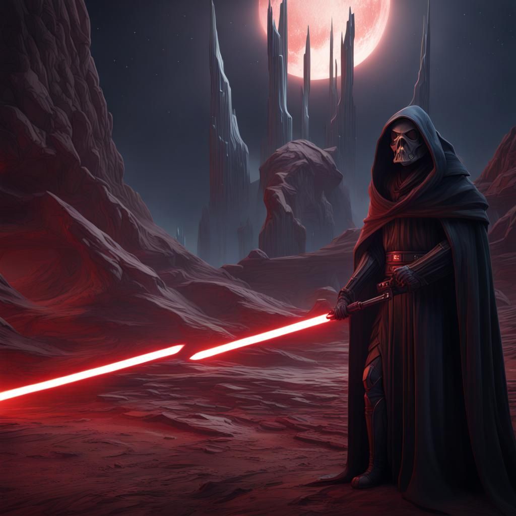 Sith duel - AI Generated Artwork - NightCafe Creator