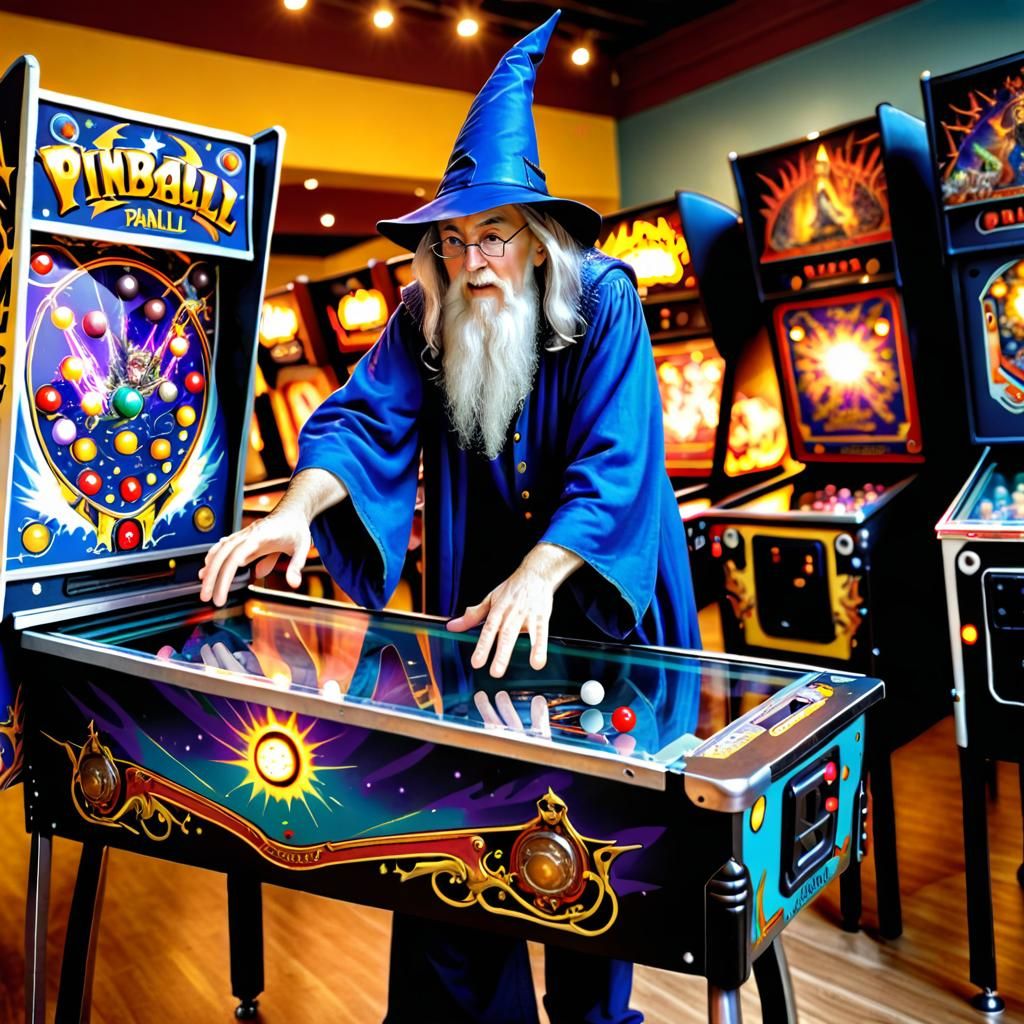 Pinball Wizard - AI Generated Artwork - NightCafe Creator