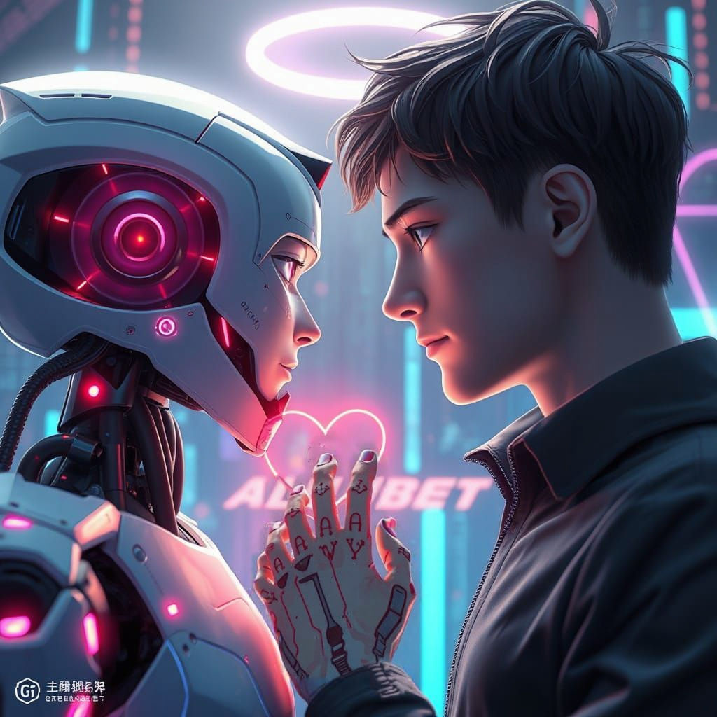 First contact - Cyberpunk Robot Whisperer Connects with Huma...