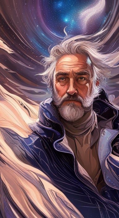 Ted the Tired Wizard - AI Generated Artwork - NightCafe Creator