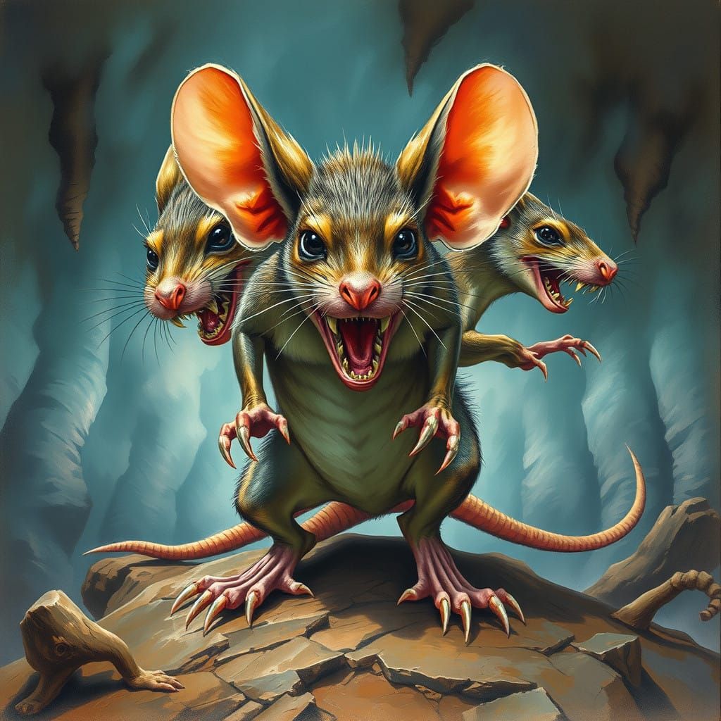 Prehistoric Mice - Fierce Prehistoric Mice in a Primordial S...