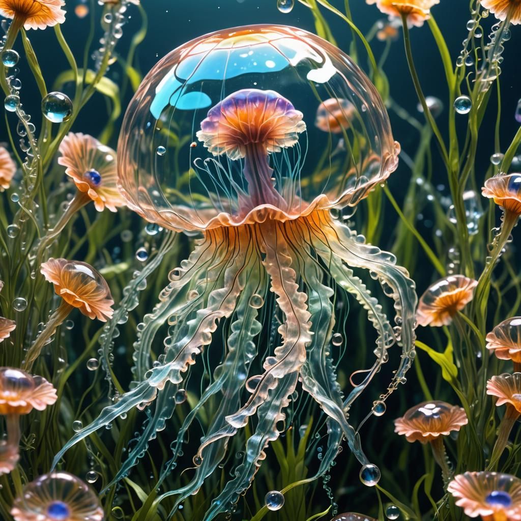 The Translucent Being 0.6. - AI Generated Artwork - NightCafe Creator