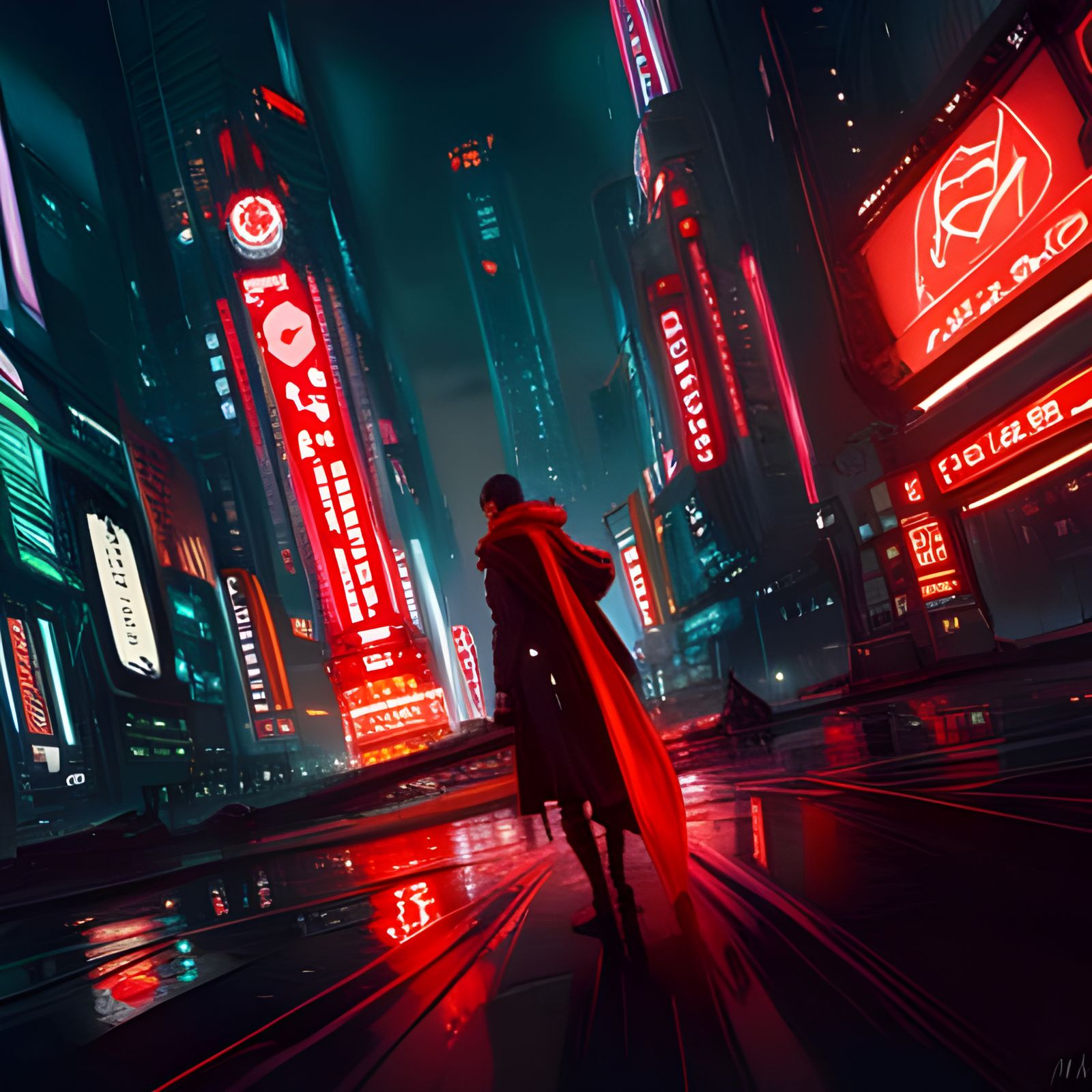 Adapting to Distopea - AI Generated Artwork - NightCafe Creator