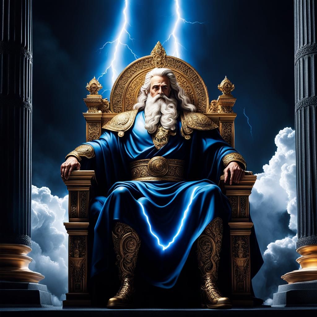 Zeus in Olympia - AI Generated Artwork - NightCafe Creator