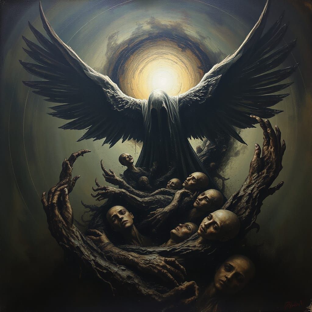 Angel of Death - Swirling Abyss of Eternal Nightmares