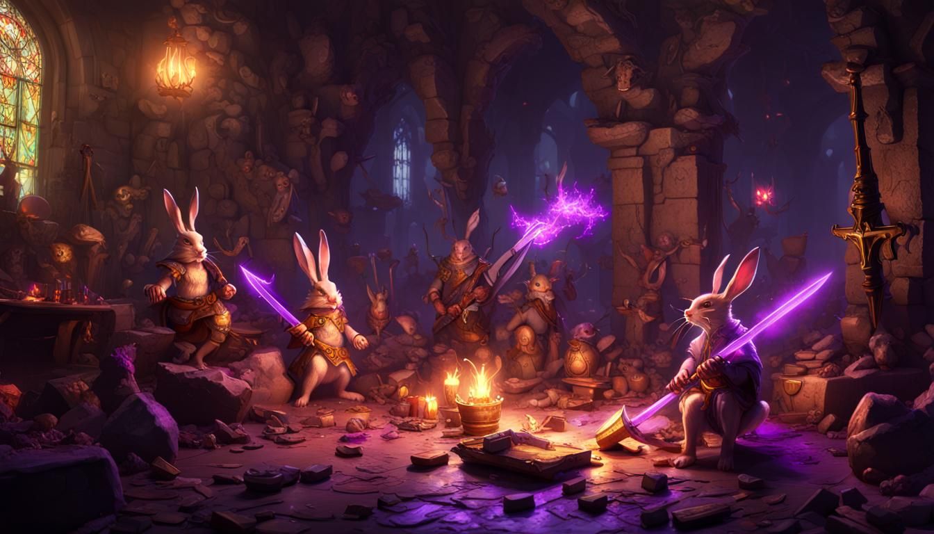 Splitting the Loot - AI Generated Artwork - NightCafe Creator