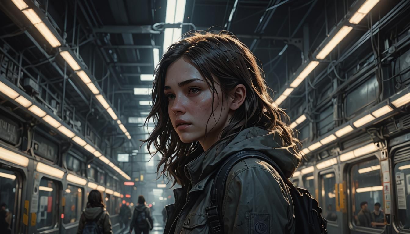 Lost the words, lost the nerve, Lost the girl, left the line... - AI ...