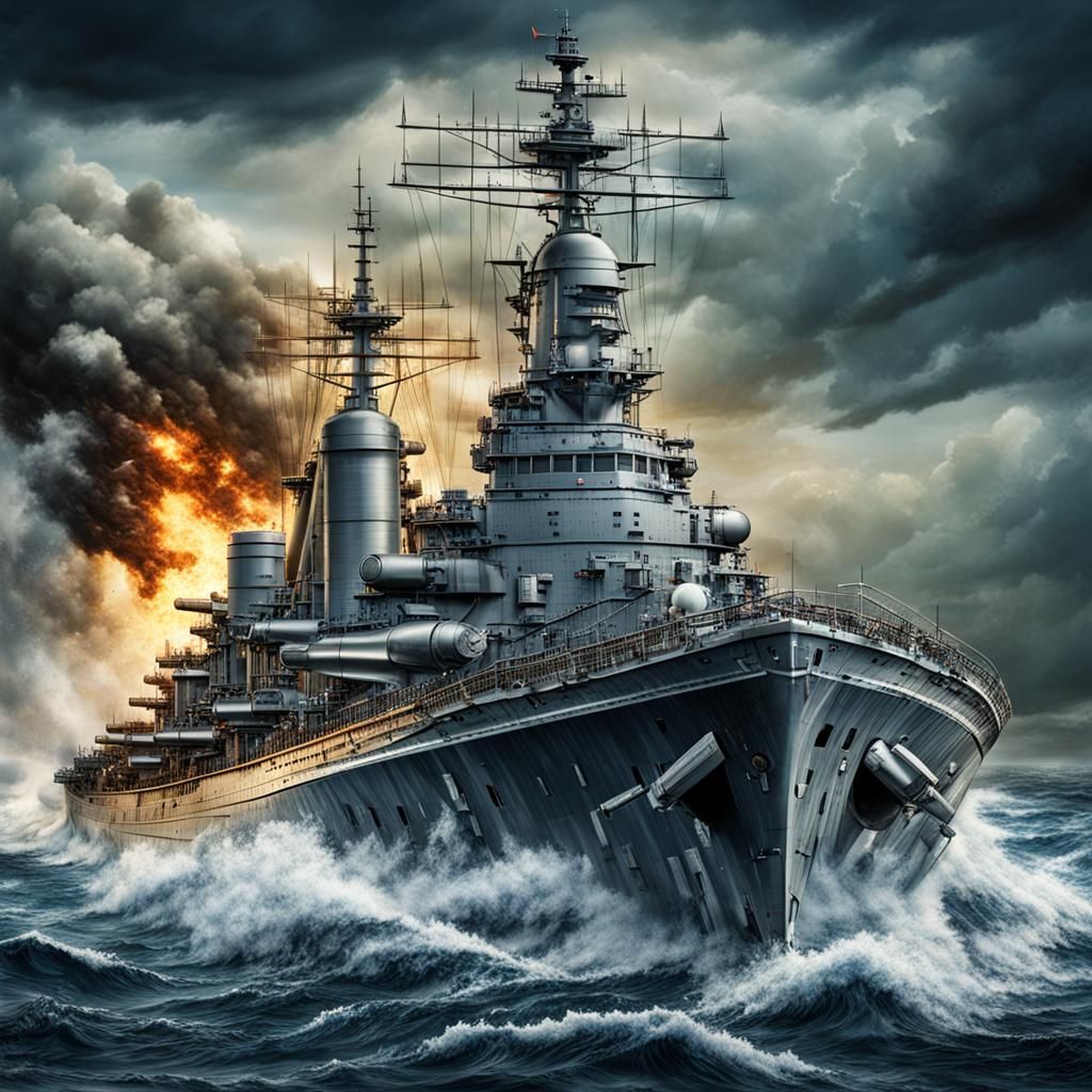 Battleship - AI Generated Artwork - NightCafe Creator