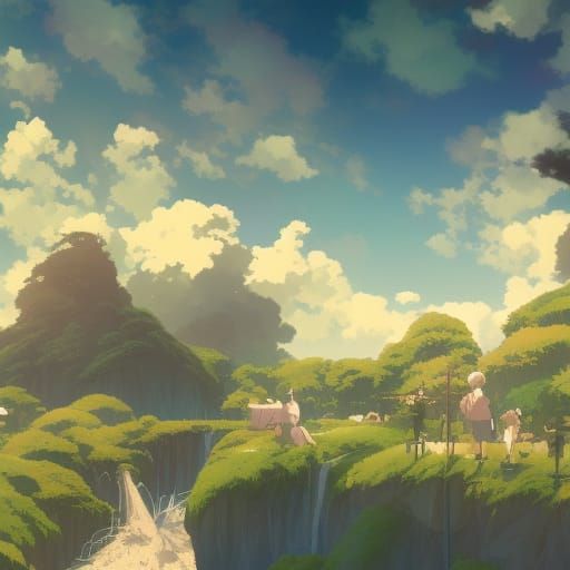 Random scenery - AI Generated Artwork - NightCafe Creator